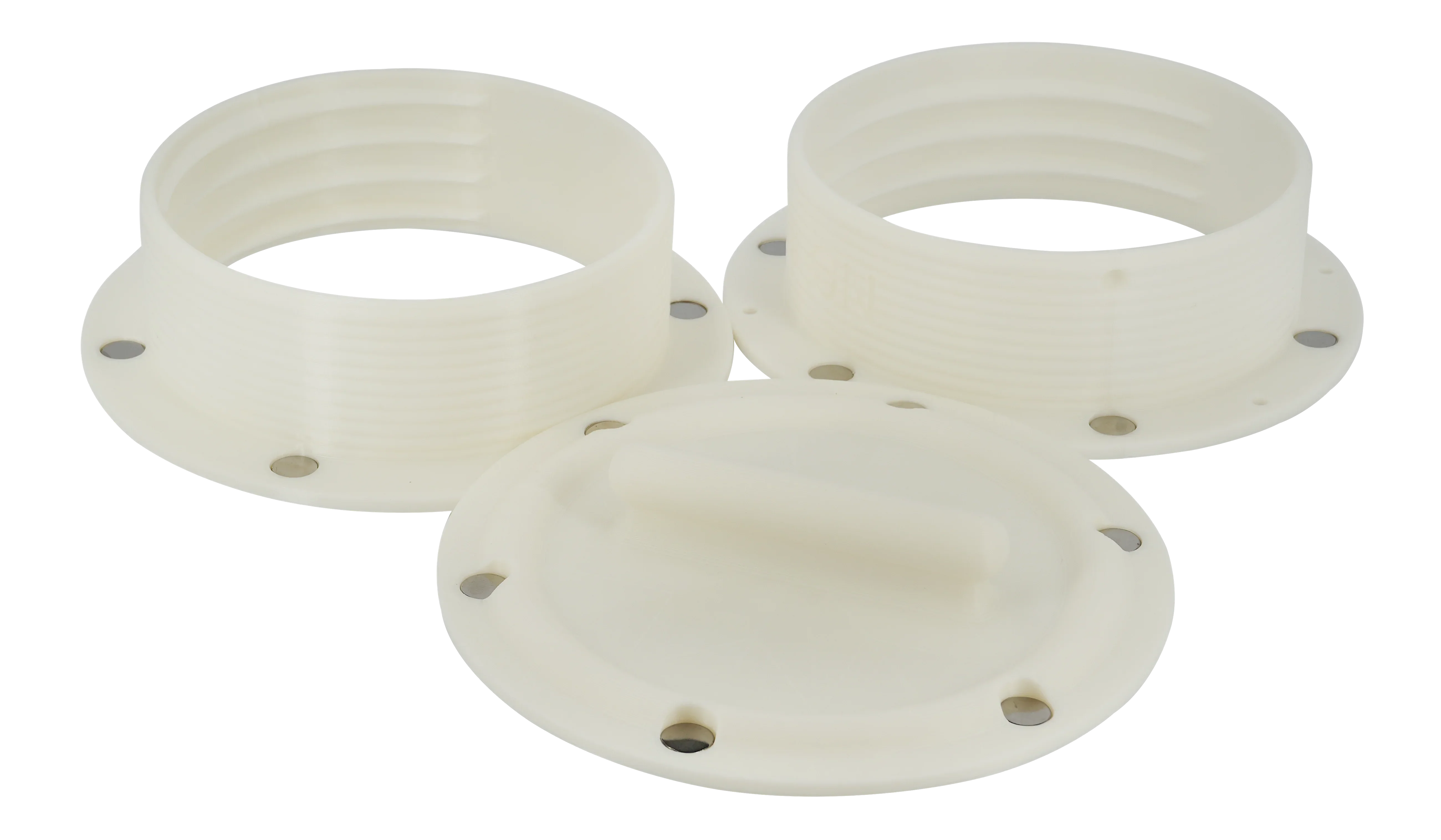 Magnetic Omni-directional Threaded Wall Flange Mount for Portable Air ...